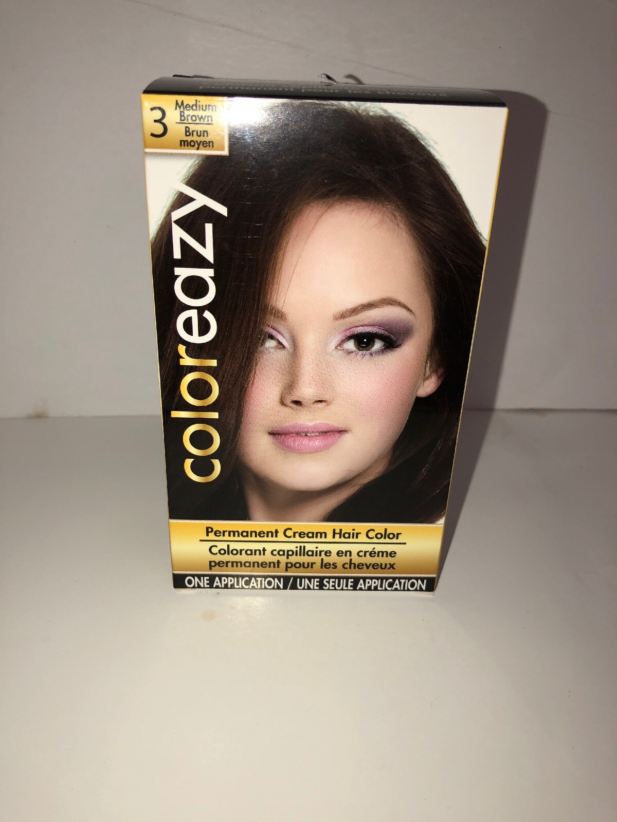 Coloreazy Permanent Cream Hair Color #3 Medium Brown | eBay