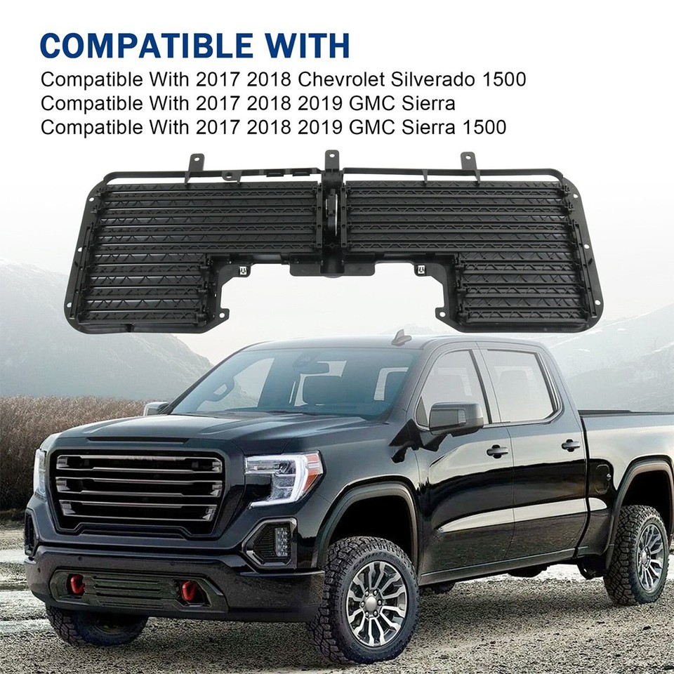 New Active Grille Shutter For 2017 18 2019 Chevrolet Silverado GMC ...