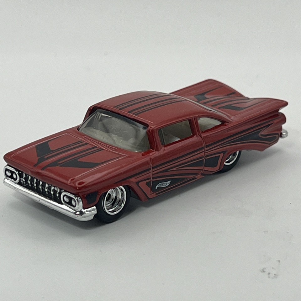 2026 Hot Wheels 59 Chevy Impala CUSTOM WHEEL SWAP DRILLED TAPPED READ ...