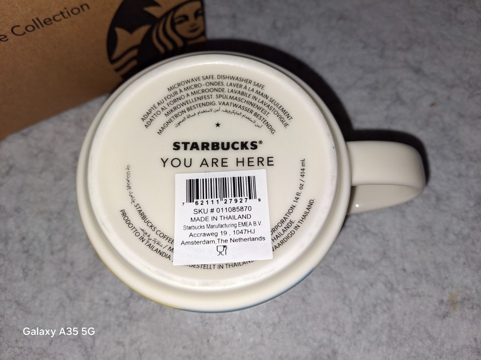 Starbucks JORDAN 'You Are Here Collection Series' Coffee Mug - Brand ...