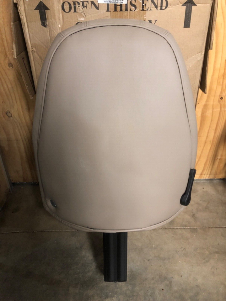 Lifeform Ultimate Executive Mid Back Office Chair Leather Beige BACK ...