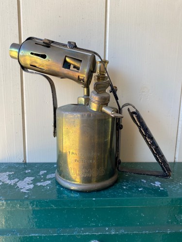 Burmos Brass Paraffin Blow Torch pattern A 1 pint unused | eBay UK