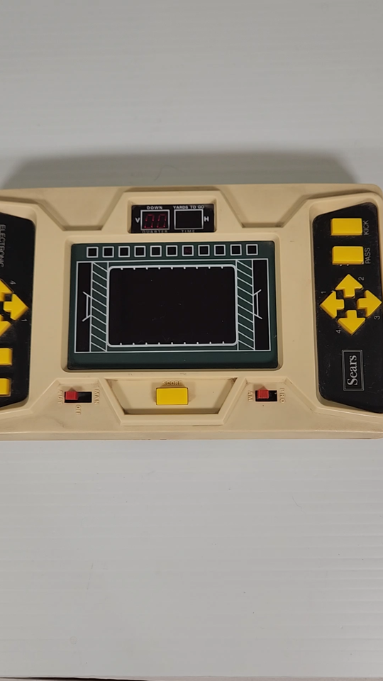 1980 Sears Offense Defense Electronic Football Handheld Game - Works | eBay