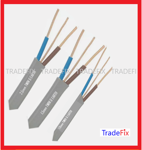 Twin & Earth Electric Cable Wire 1.00mm -1.5mm - 2.5mm 6242Y FAST FREE DELIVERY | eBay UK