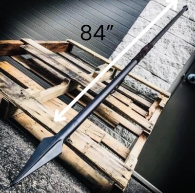 Medieval 300 Spartan Spear Hand Forged Spear Ottoman Style Viking Metal ...
