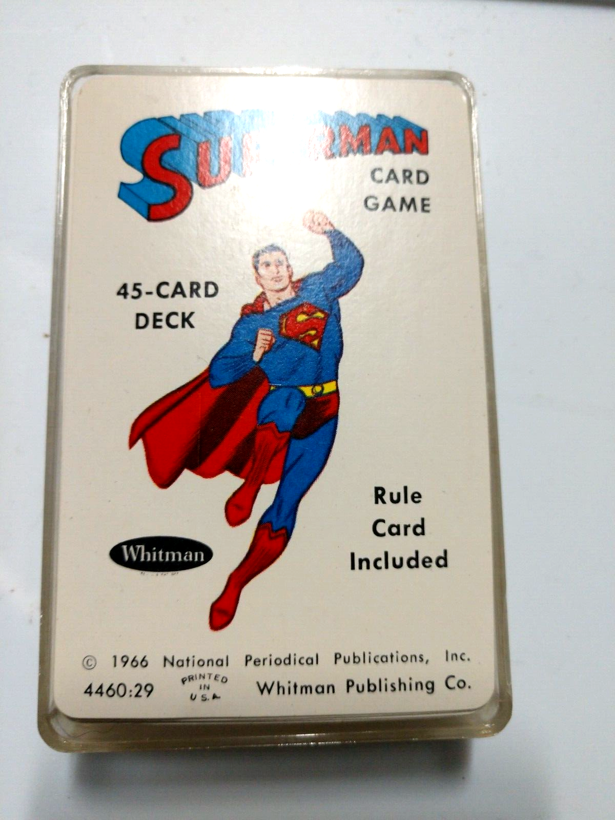 1966 NPPI Whitman SUPERMAN CARD GAME ~ Complete Set, All 45 Cards near ...