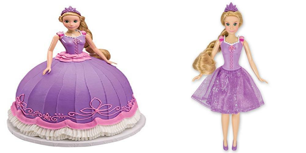 DecoPac Disney Princess Doll Signature Cake DecoSet Topper, Rapunzel ...