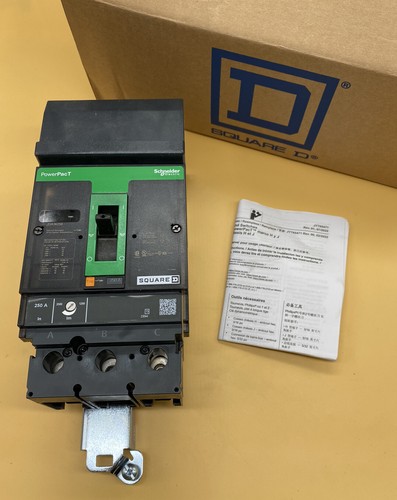 Square D JDA36250 250 Amp 600 Vac 3 Pole Circuit Breaker - NEW | eBay
