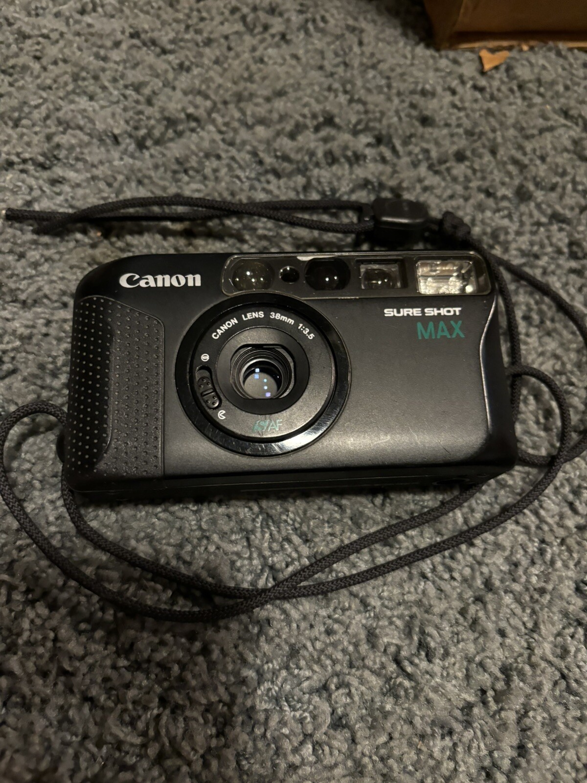 Canon Sure Shot MAX Date 35mm Point & Shoot Camera 38mm f/3.5 New ...