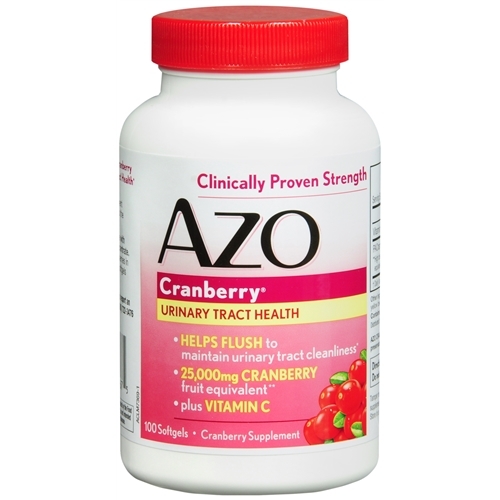 AZO Cranberry, Maximum Strength, Softgels 100 each 787651101675| eBay