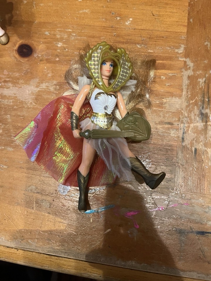 MOTU Mattel Vintage She-Ra Princes of Power Castle, Action Figures, and ...