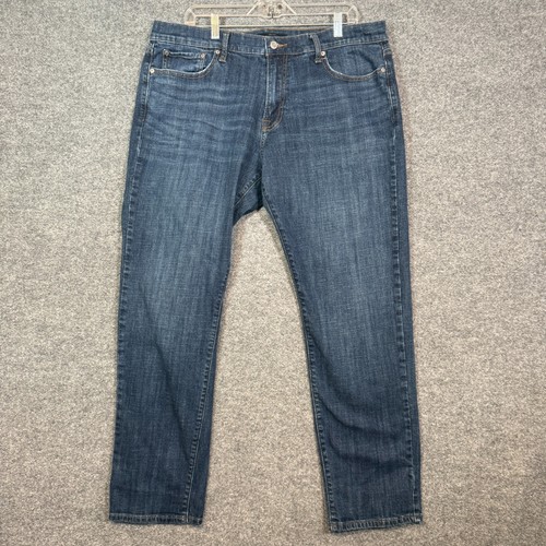 Lucky Brand Jeans Mens 38x32 Dark Wash Blue 221 Original Straight ...