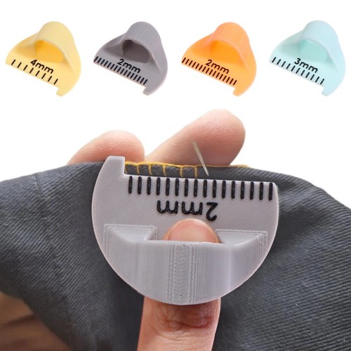Sewing Needle Gauge Measuring Tool, Finger Ruler Sewing Template Equal ...