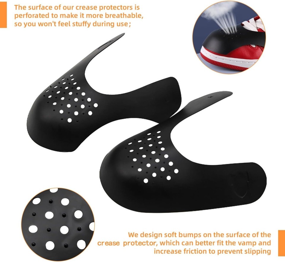 Shoe Toe Crease Protector for Sneakers Anti Wrinkle Shoe Guard | eBay