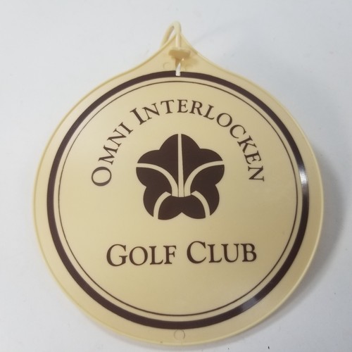 Omni Interlocken Golf Club Golf Bag Tag Vintage | eBay