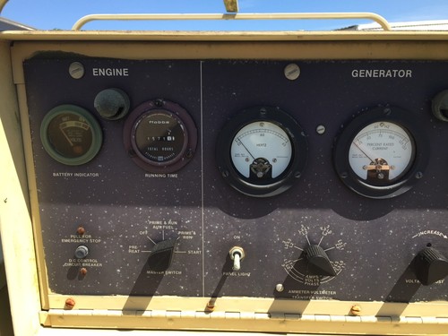MILITARY MEP-002A 5KW 60HZ DIESEL GENERATOR W/TRAILER 120-240 1PH & 208 ...
