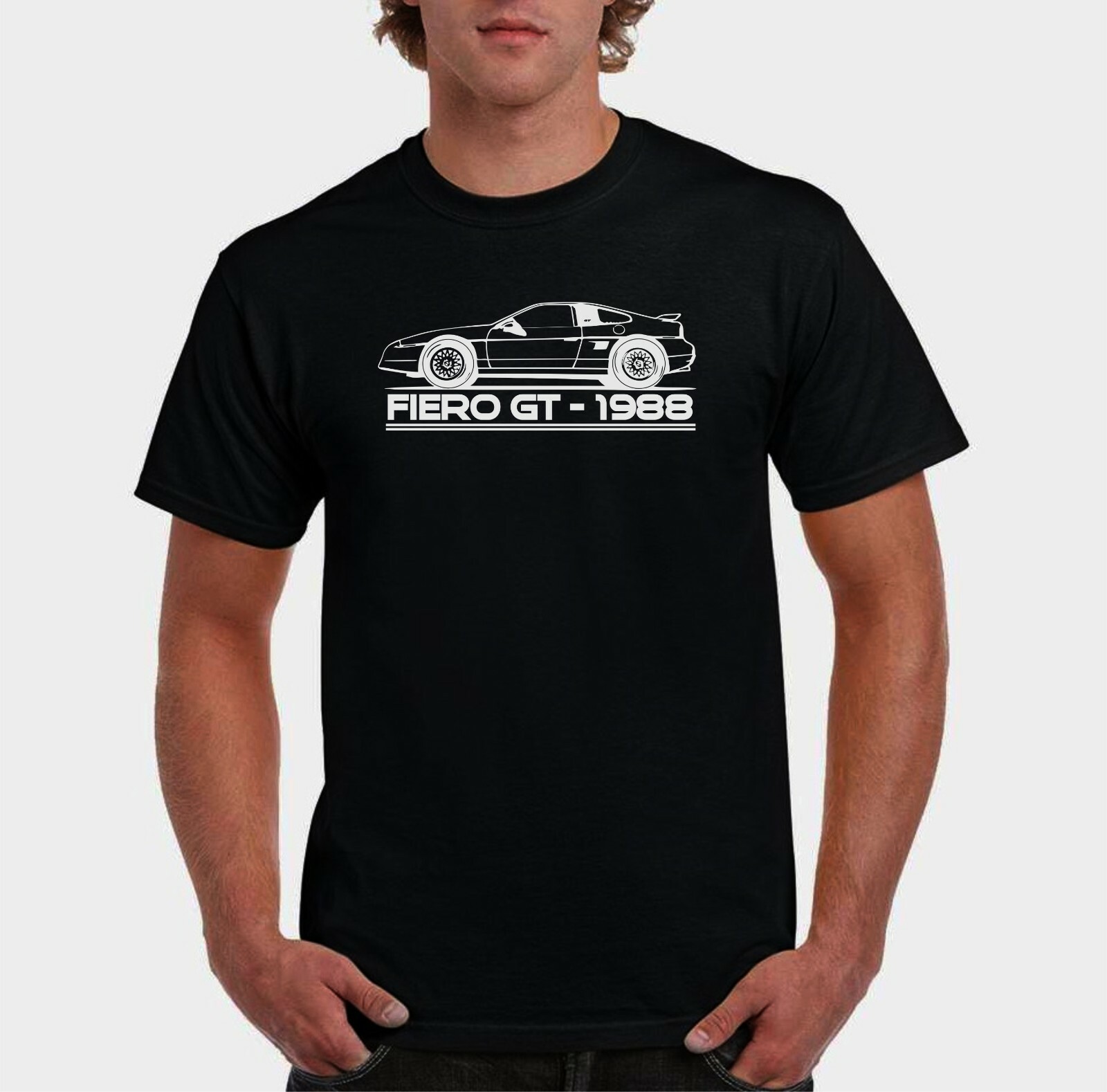 Pontiac Fiero GT Profile T-Shirt 1984-1988 (NEW) | eBay