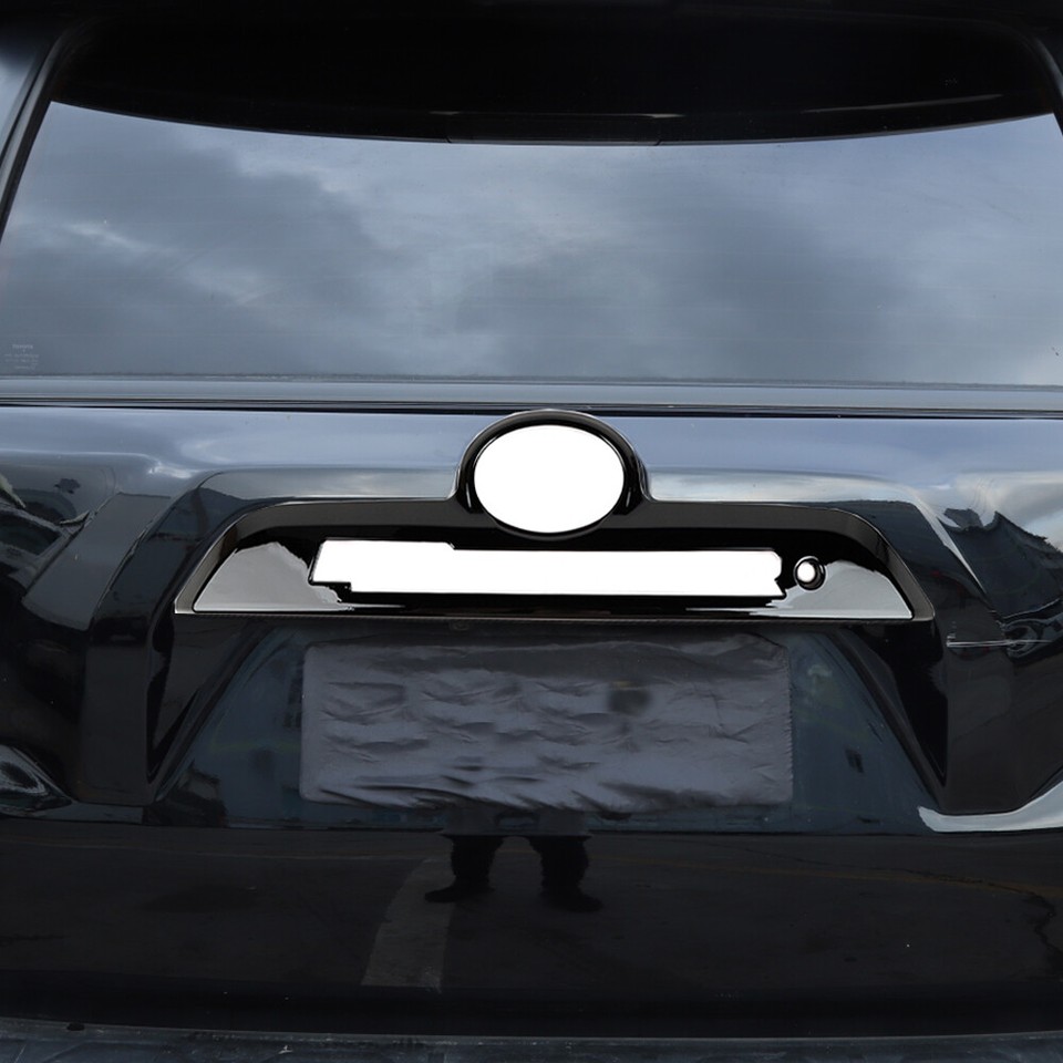 Black Rear Trunk Tailgate Handle Cover Trim Bezels For 4Runner 2010 ...