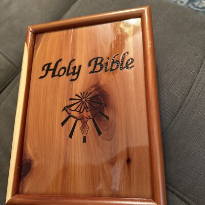 Boxes - Holy Bible Cedar
