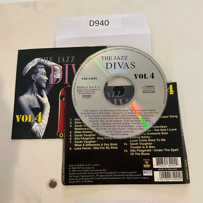 The Jazz Divas Vol 4 - Audio CD - No Case No Tracking #D940 | eBay
