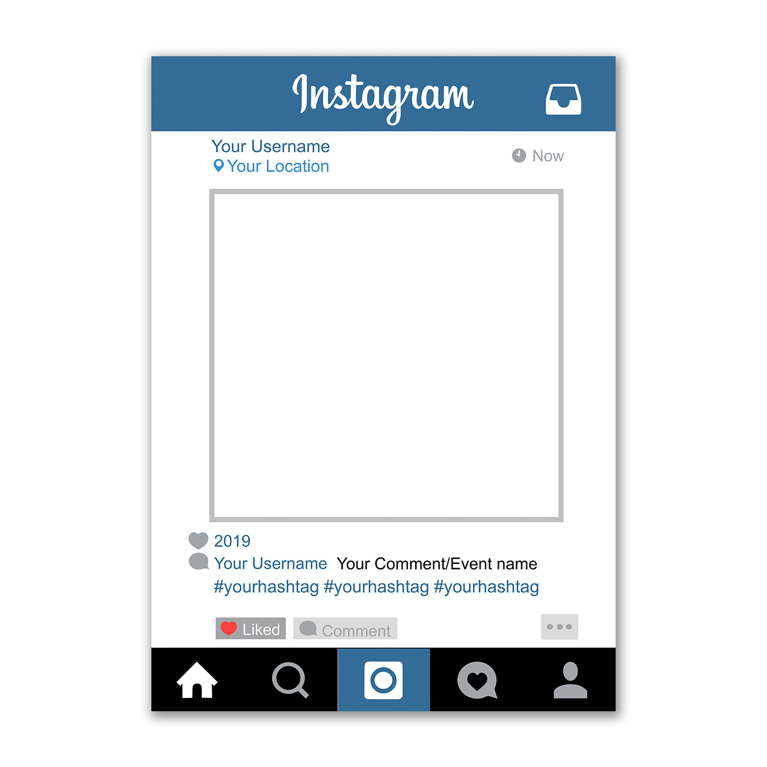 Instagram Frame Prop
