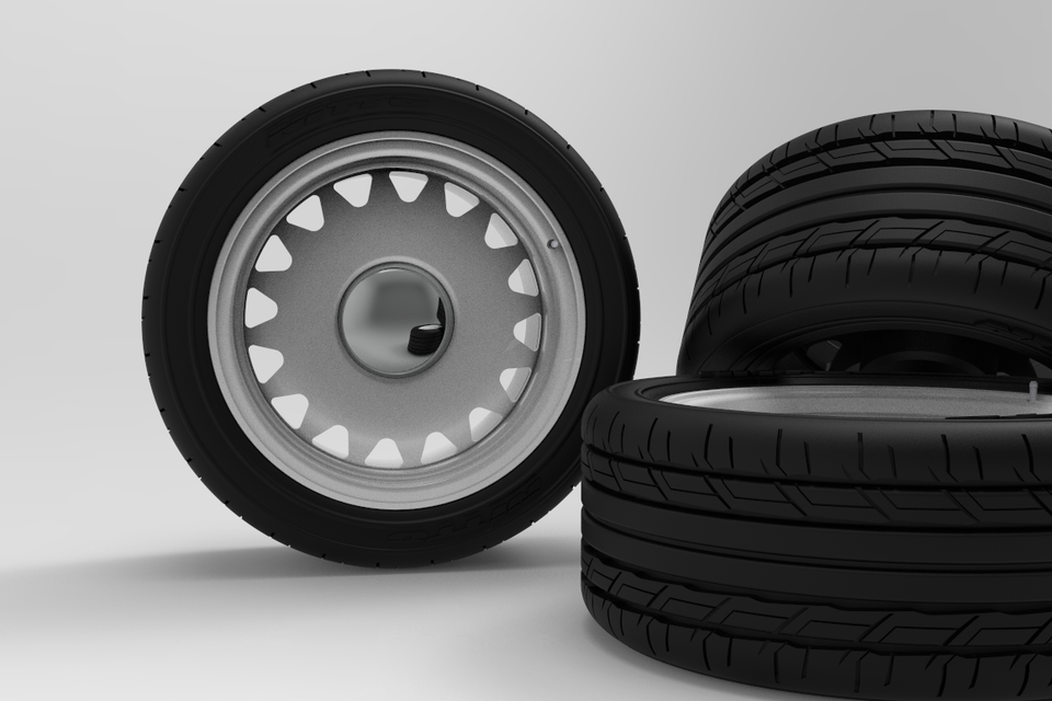 1/24 1/25 Ambassador Mag Wheels 20x11 20x9 Restomod Smoothie Low ...