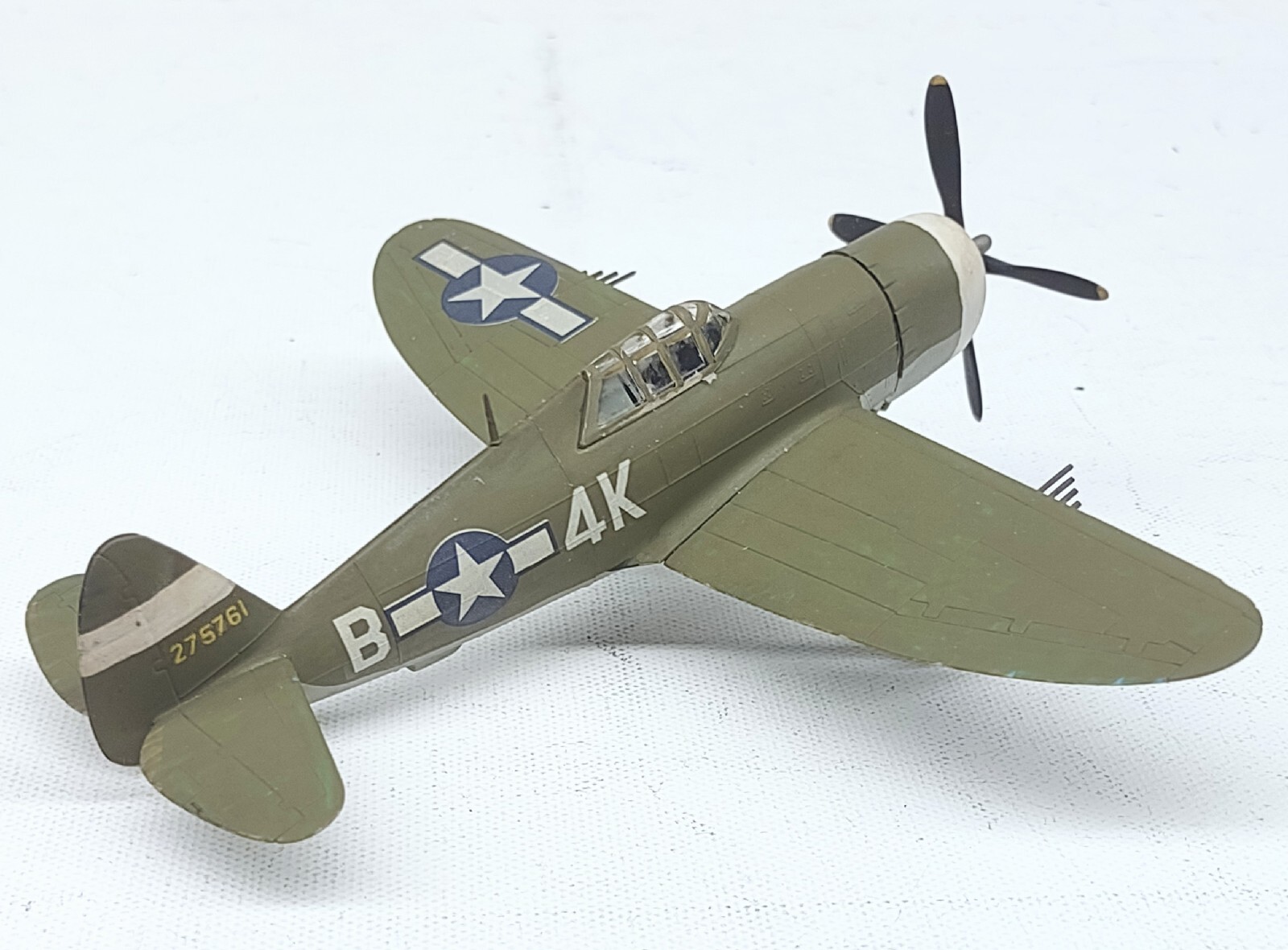 1:72 Scale Built Plastic Model WWII US P47 Thunderbolt | eBay