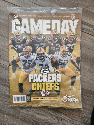 Green Bay Packers Official 2023 Gameday Program Chiefs December 3, 2023 ...