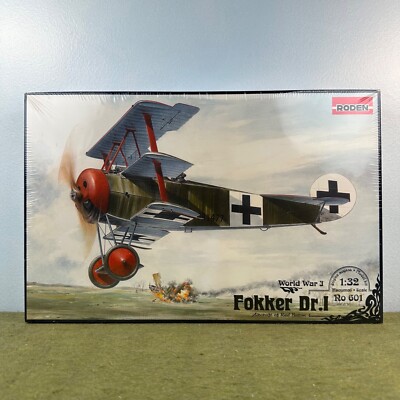Roden Fokker Dr.I 1:32 Scale Model Kit No. 601 | eBay