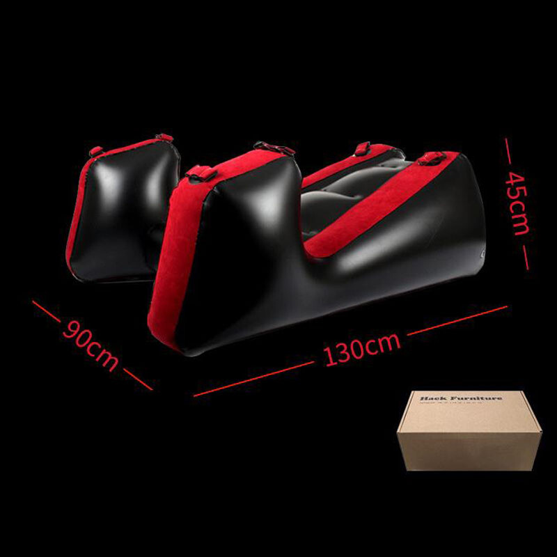 Sexual Inflatable Sofa With Cuff Kit Sex Furniture BDSM Open Leg ...