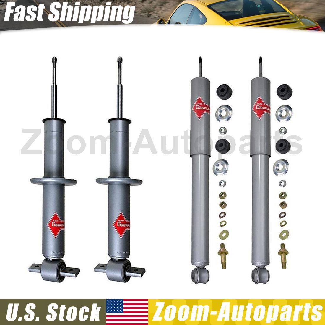 4pcs KYB Front Rear Shocks Absorbers Struts For 1998-2002 Pontiac ...