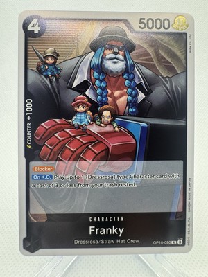 Near Mint Franky (090) OP10-090 One Piece Rare Royal Blood Foil | eBay