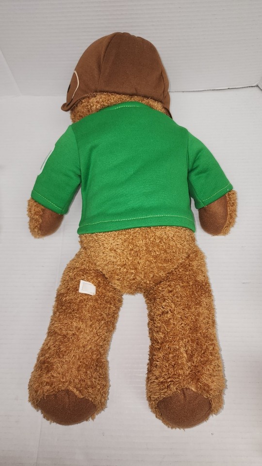 NFL New York Jets Bear Plush 2010 Logo Throwback Uniform Green Jersey ...