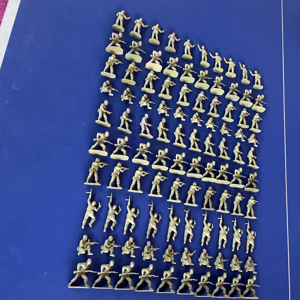 Airfix Toy Soldiers British Commandos 1/32 Scale WW2 x100 | eBay
