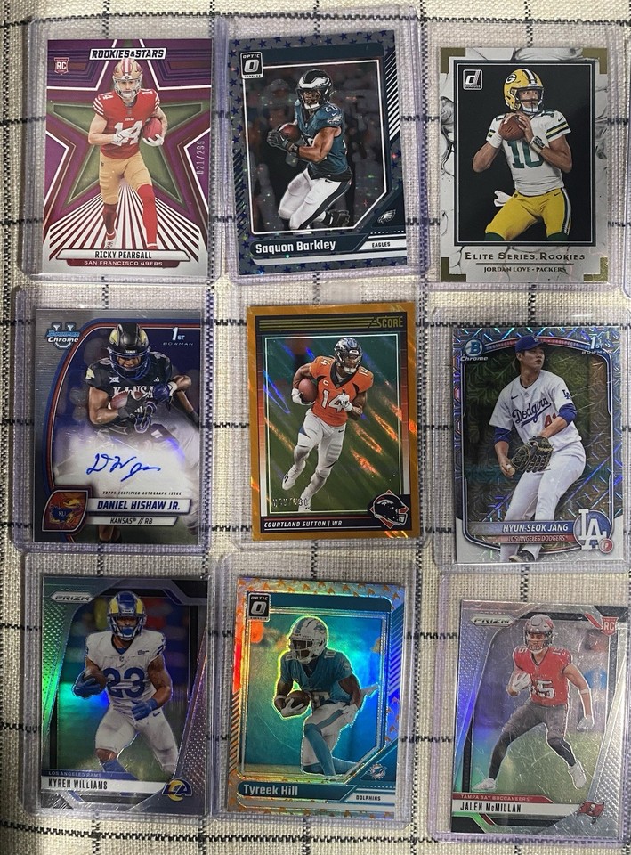 Sports Card Lot , MLB NBA NFL, slabs , uptown !!!! , 15 Cards | eBay