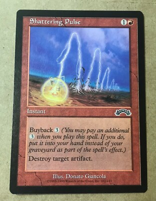 Shattering Pulse Magic the Gathering MTG Exodus 102/143 No Play (M/NM ...