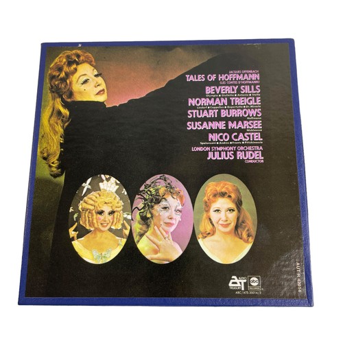 Offenbach The Tales Of Hoffmann Reel to Reel Tape Beverly Sills London ...