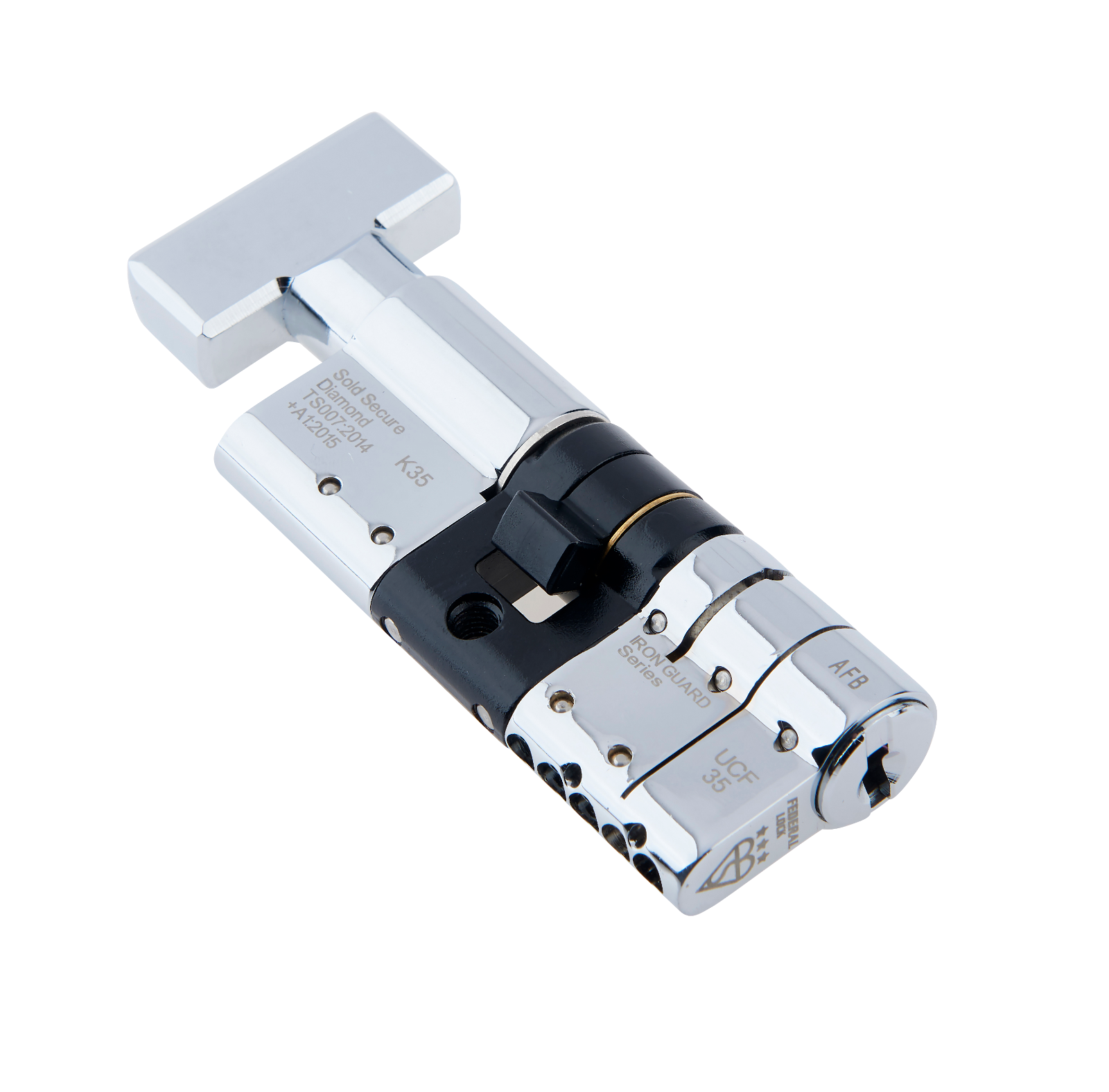 Upvc Euro Cylinder Lock Door HIGH SECURITY 3 Star Star Snap-Safe Anti ...