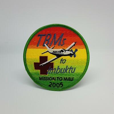 TBMs Timbuktu Mission To Mali 2005 Patch Applique Crest Logo Crafts | eBay