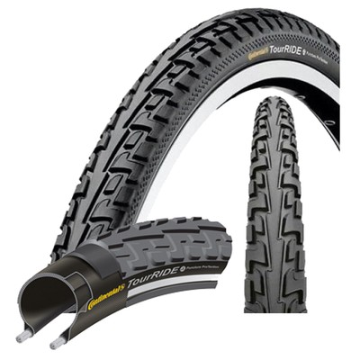 700c Bike Tyre Continental Tour Ride Tyres 700x32c Hybrid Road Touring ...