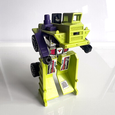 Long Haul (Devastator) 1985 Vintage Hasbro G1 Transformers dump truck ...