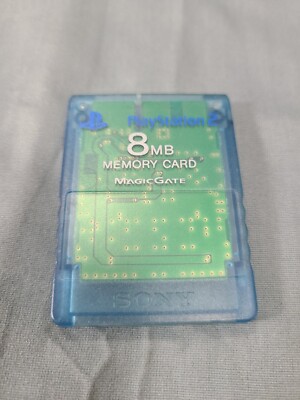Official OEM Sony Playstation 2 PS2 Memory Card 8MB Magic Gate Nyko ...