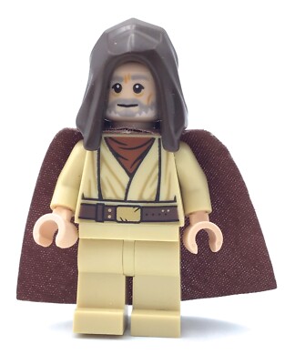LEGO Obi-Wan Kenobi (Old, Standard Cape, Hood Basic) STAR WAR ...