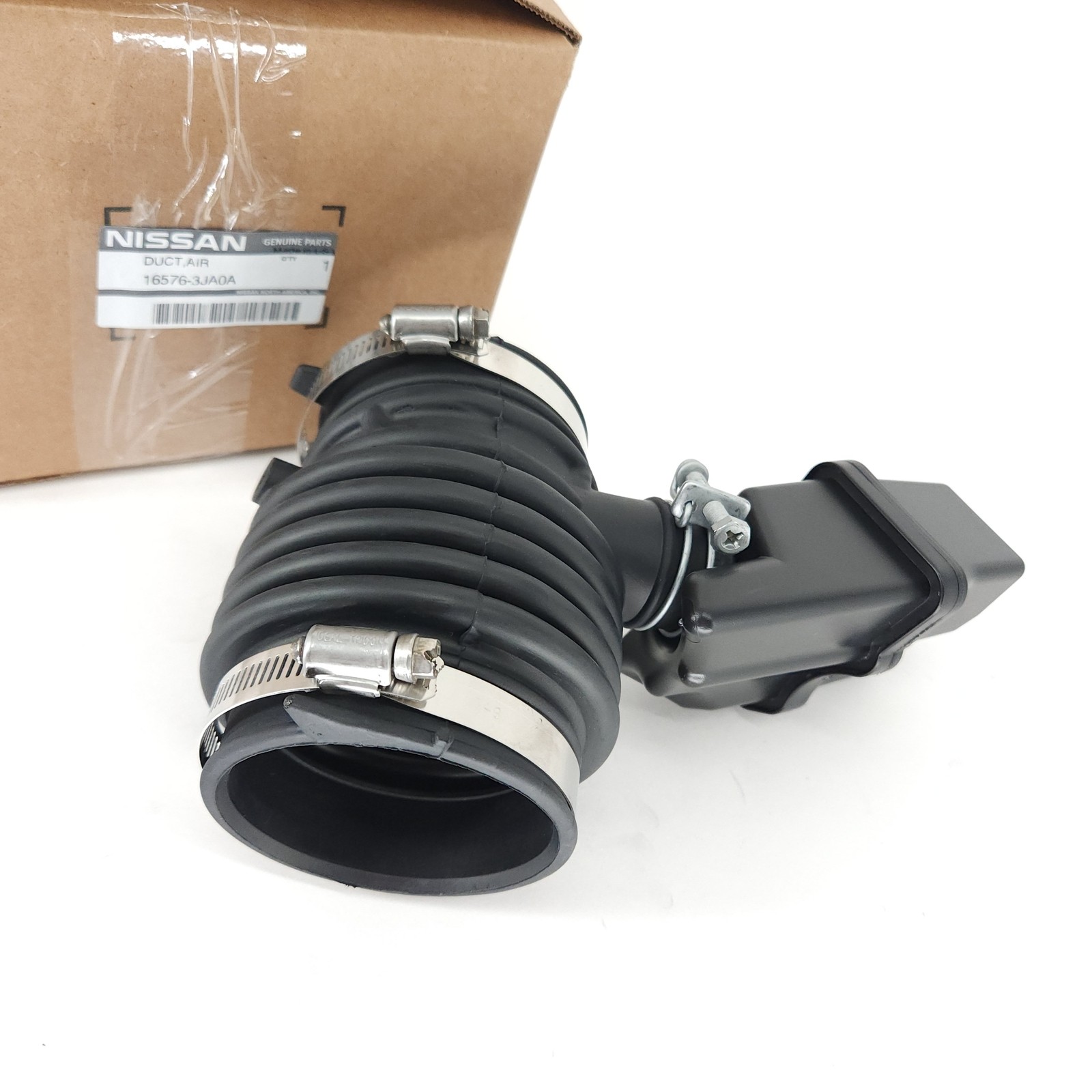 Genuine OEM Nissan Infiniti 16576-3JA0A Air Cleaner to Intake Boot Duct ...