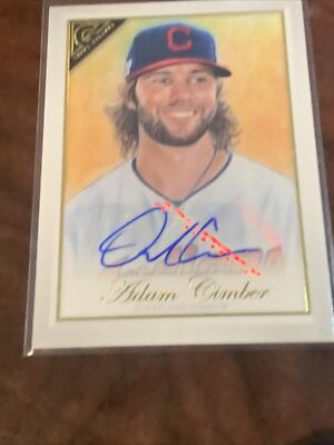Adam Cimber 2019 Topps Gallery Auto Autograph RC #52 Cleveland Indians ...