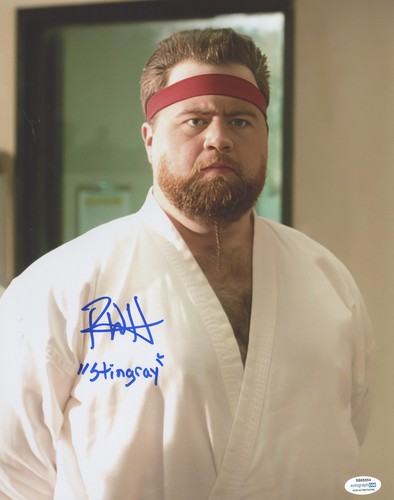 Paul Walter Hauser "Cobra Kai" AUTOGRAPH Signed 'Stingray' 11x14 Photo ...