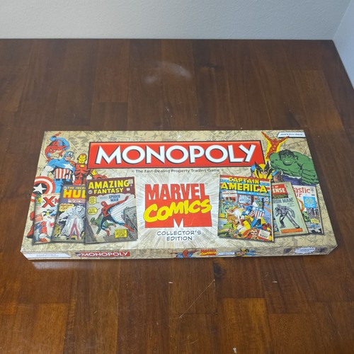 Monopoly Marvel Comics Collector's Edition complete property game ...
