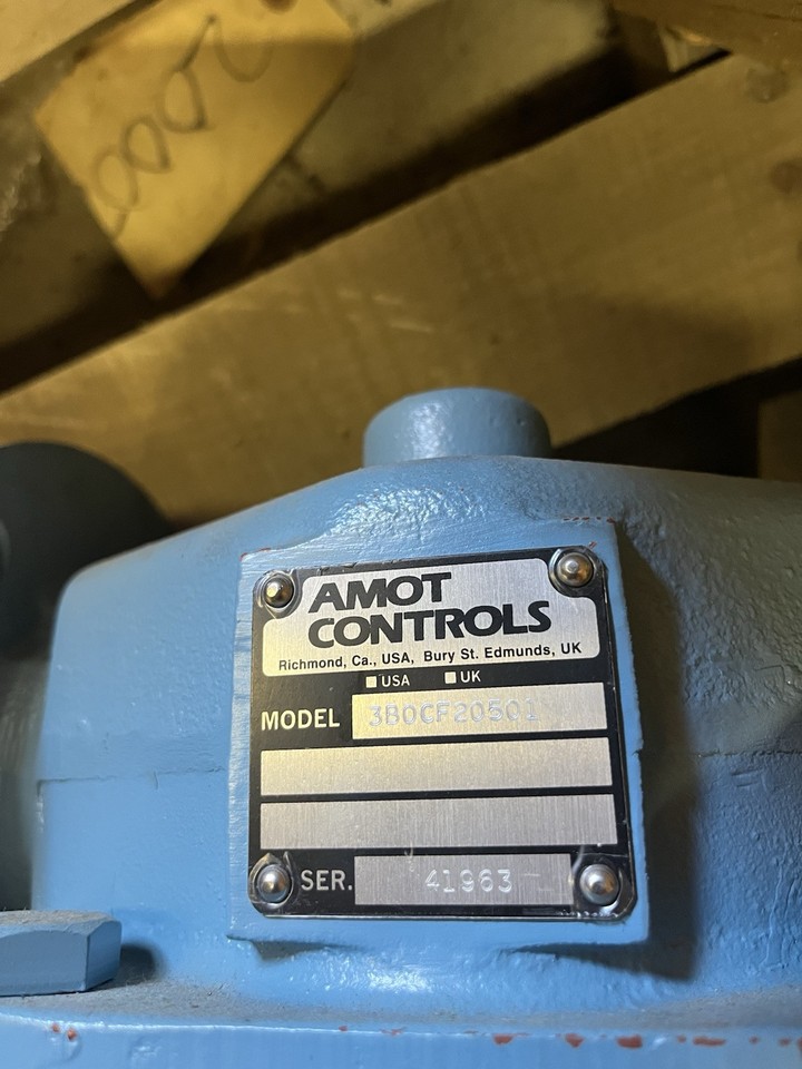 AMOT THERMOSTATIC CONTROL VALVE MODEL 3B WAUKESHA | eBay