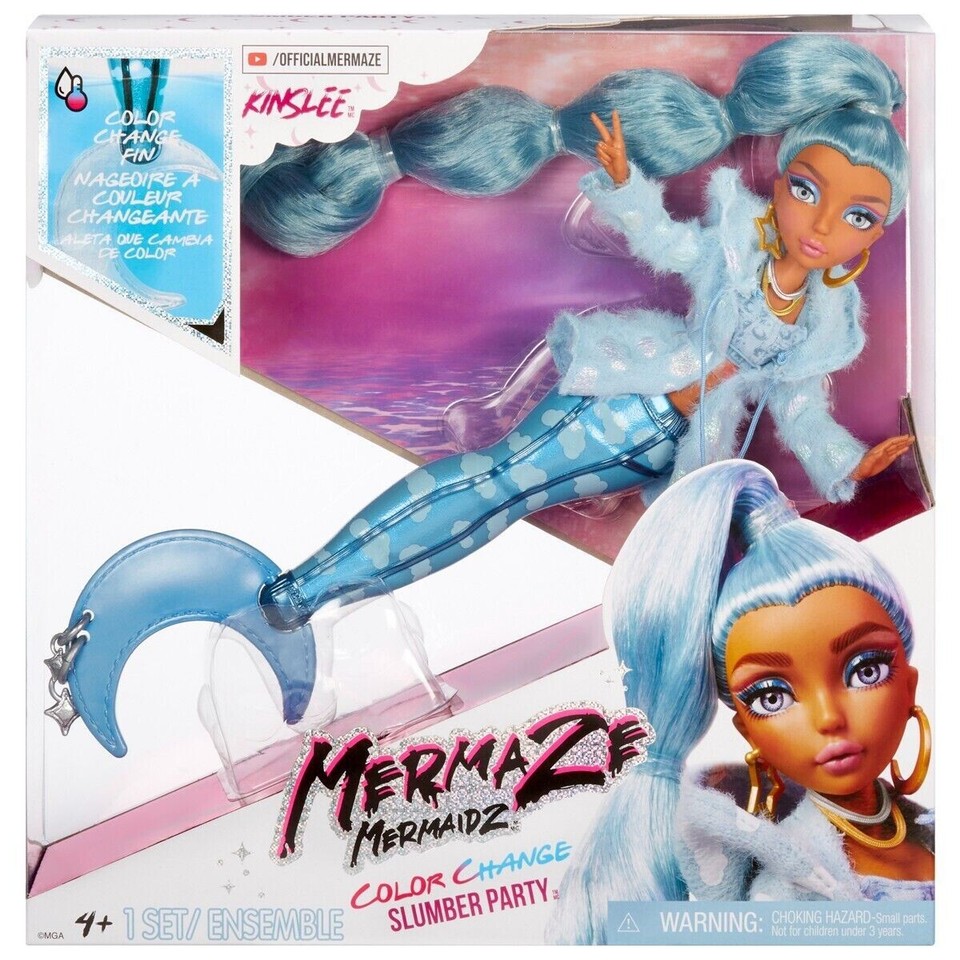 Mermaze Mermaidz Slumber Party 4 Doll Bundle Zuna, Casea, Kinslee ...