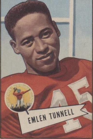 1952 Bowman - Emlen Tunnell #39 Small for sale online | eBay
